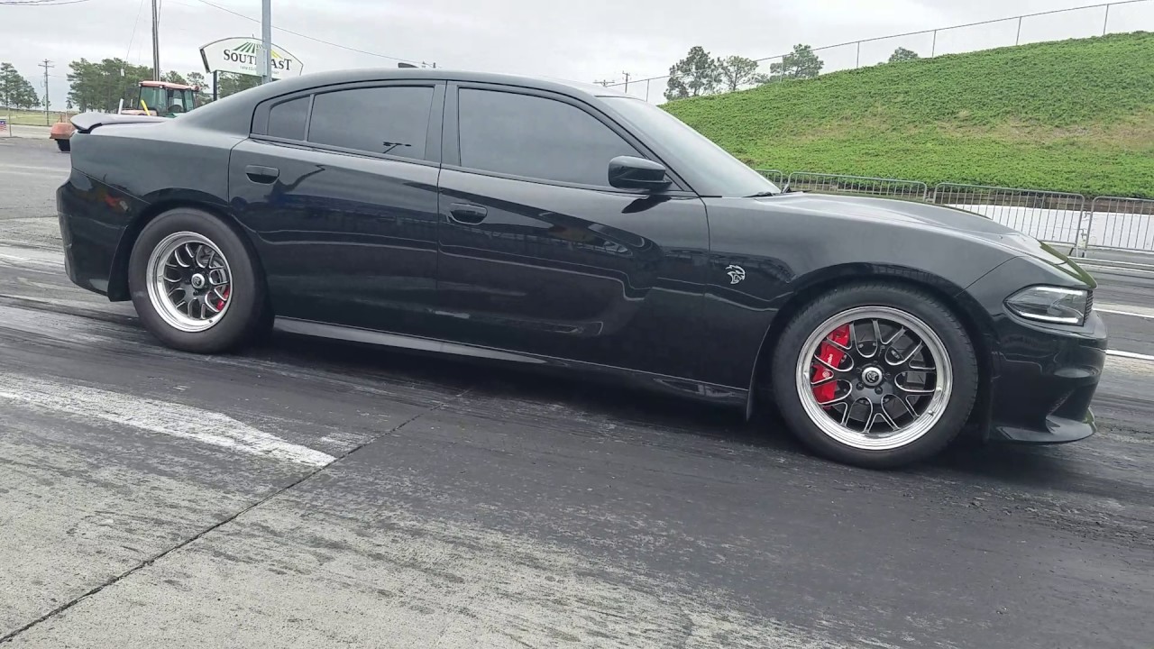 4.5 Whipple Hellcat charger (1st pass off the trailer) - YouTube