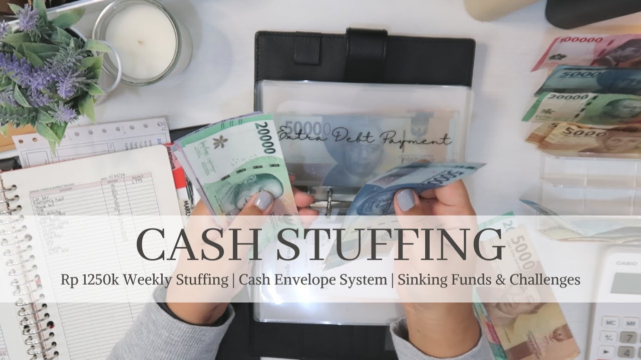 Cash Stuffing Rp 1250k | Weekly Cash Stuffing | Cash Envelope System ...