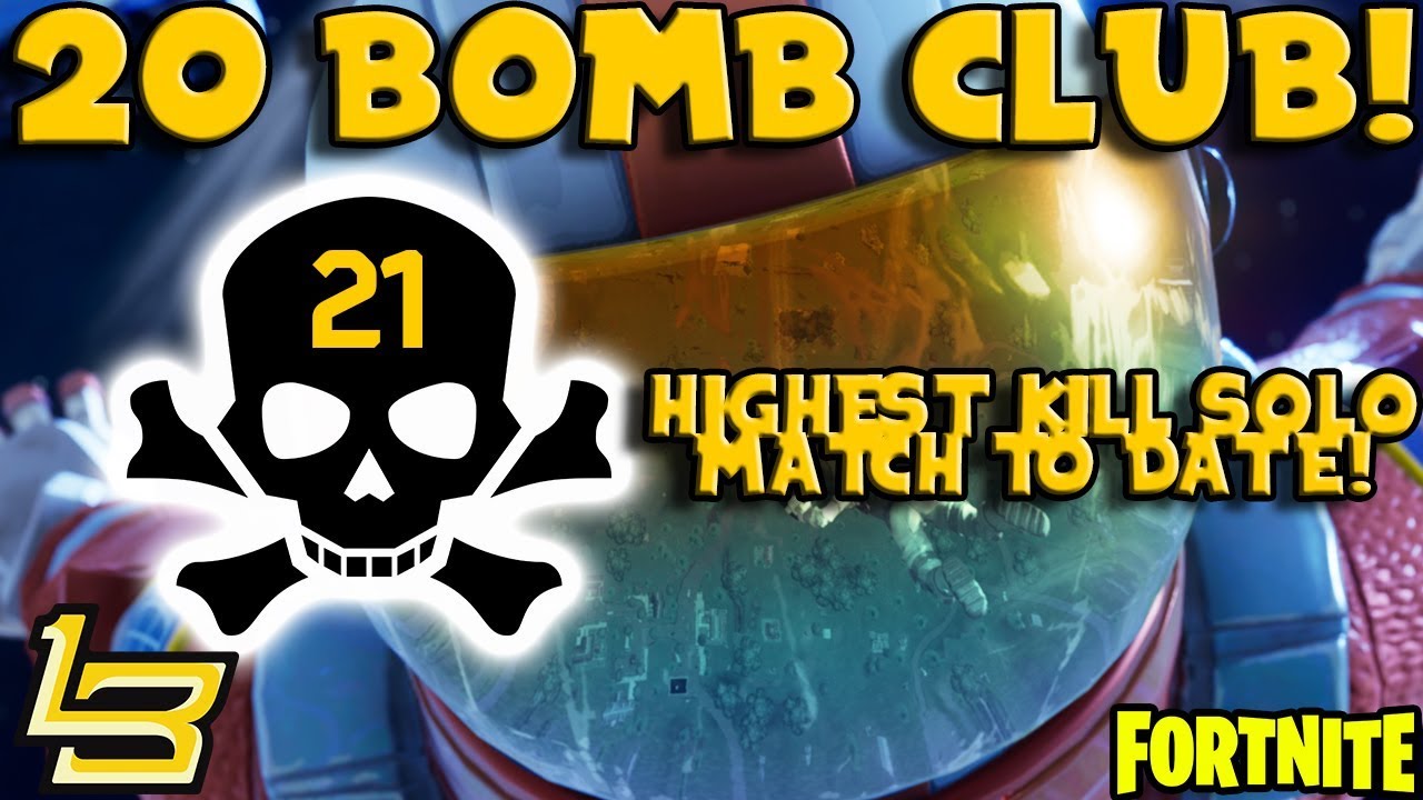 Welcome to the 20 Bomb Club. (Fortnite) - YouTube