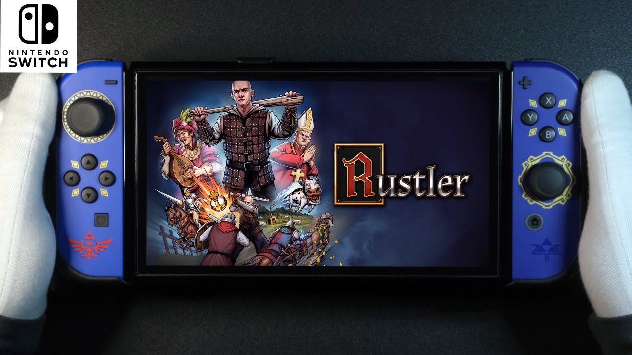 Rustler (Grand Theft Horse) Nintendo Switch OLED Handheld Gameplay ...