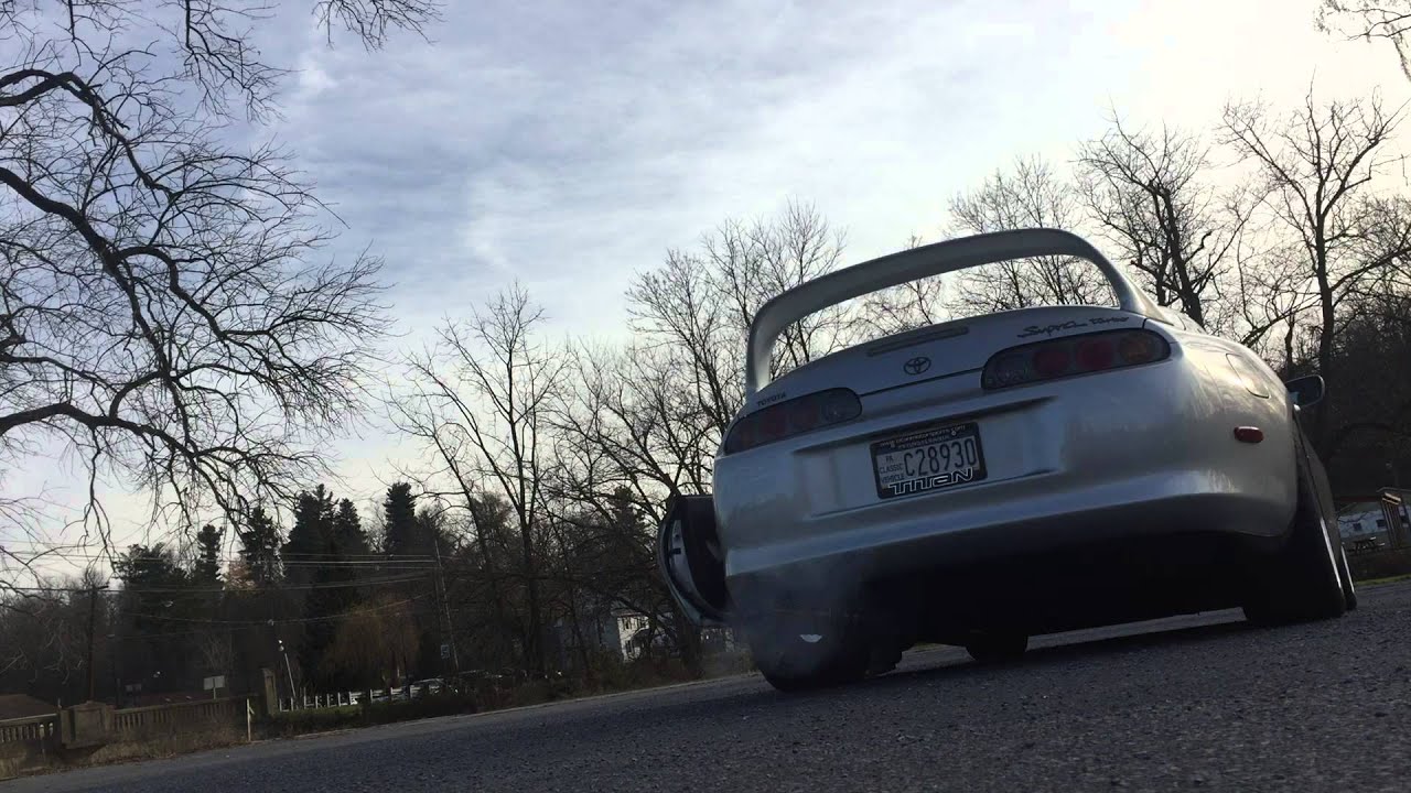 Toyota Supra 2 step on AEM Infinity 8H - YouTube
