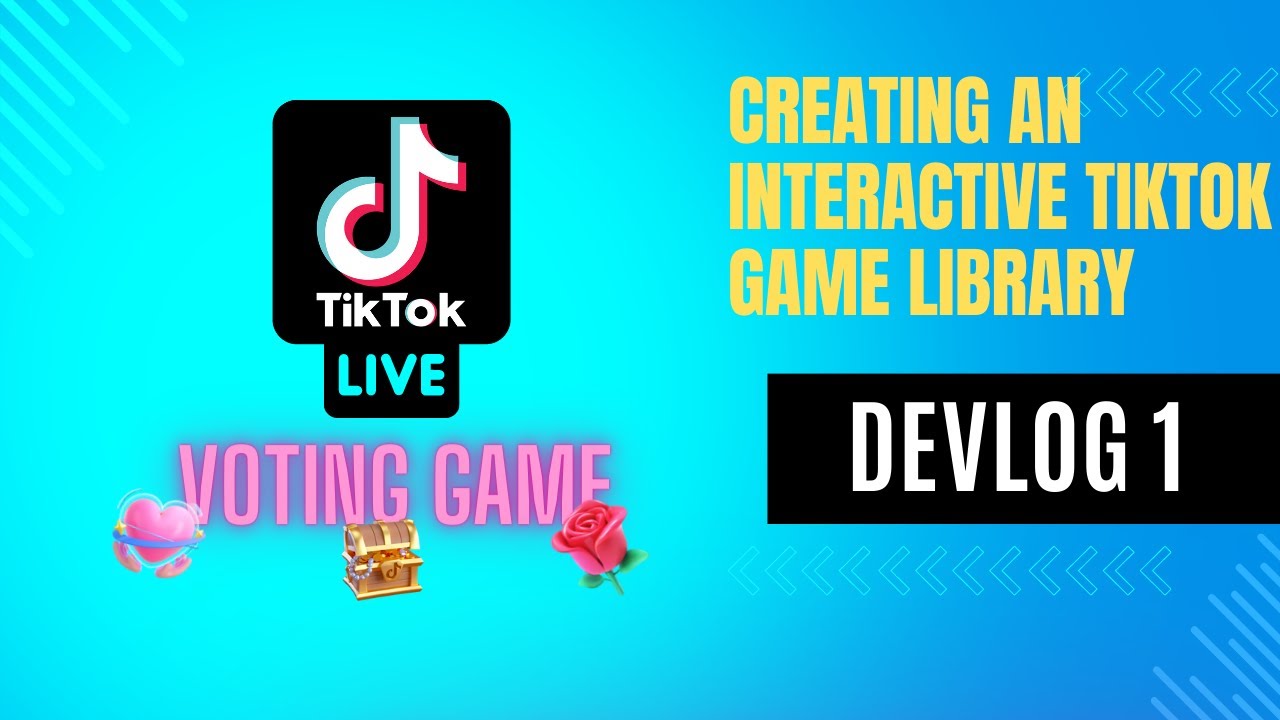 Coding a TikTok interactive Live Game - Devlog 1 - YouTube