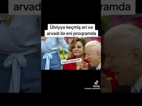 Ülviyyə keçmiş əri və arvadı ilə eyni proqramda - VİDEO