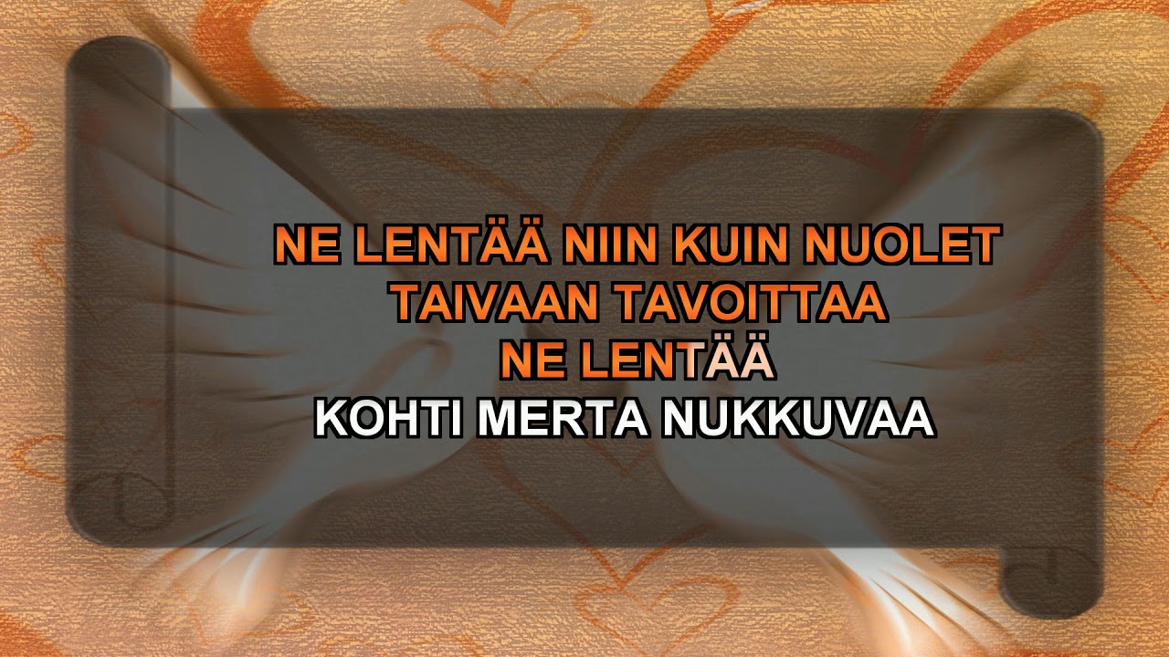 SARI RISSANEN - Kyyhkyt valkosiivet - YouTube