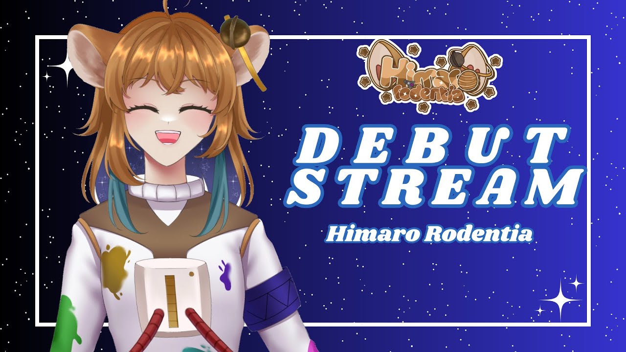 Halo aku curut! | DEBUT STREAM | Himaro Rodentia | #vtuberid - YouTube