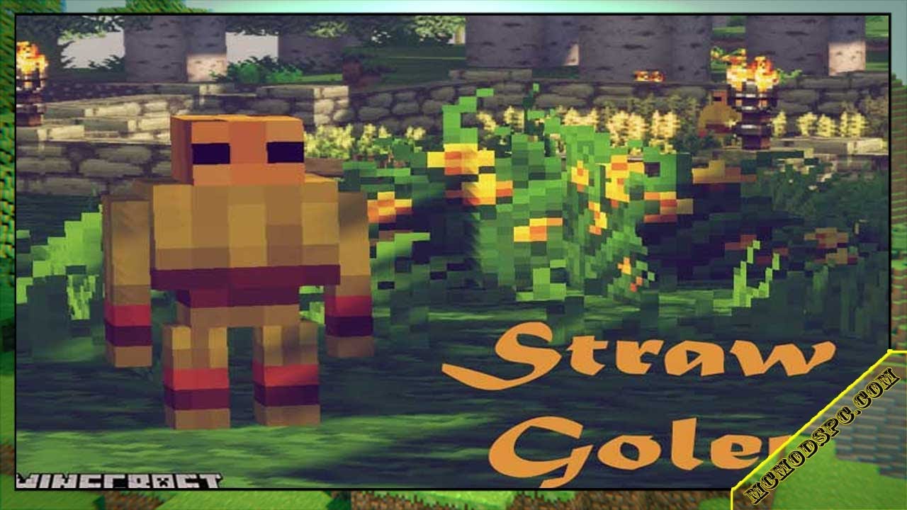 Straw Golem Mod 1.12.2 & How To Download and Install for Minecraft ...