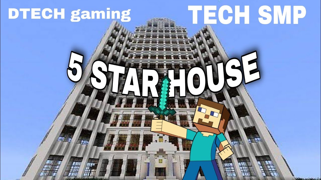 Playing in DTECH gaming server TECH smp - YouTube