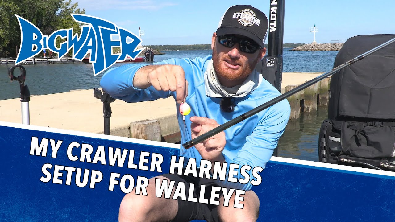 Crawler Harness Set Up for Walleye Fishing - My Rig for Lake Erie ...