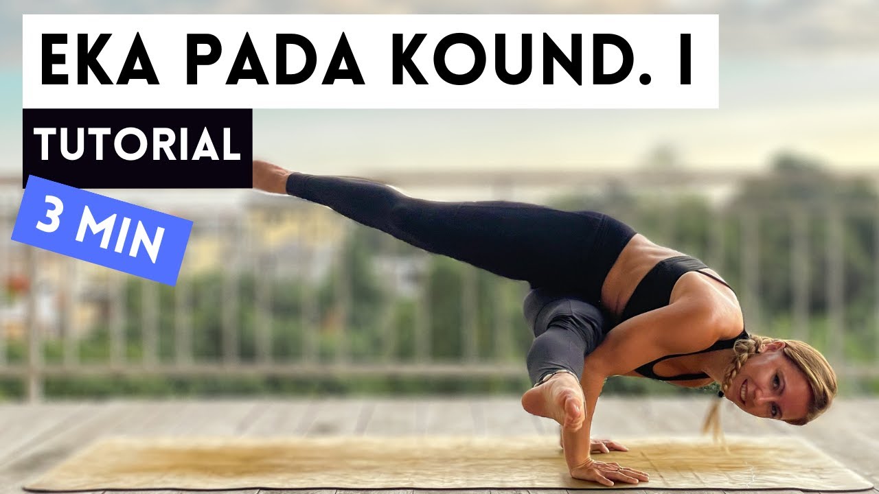 How to do Eka Pada Koundinyasana 1 | Try this funny Twisted One Legged ...