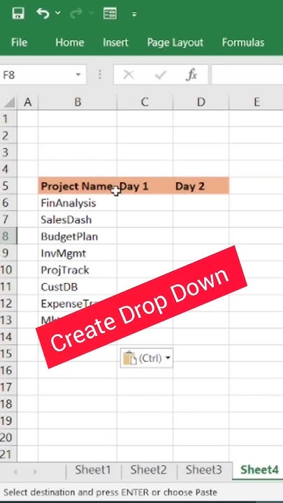 Excel Data Validation: Create Dropdown Lists in Minutes | Step-by-Step ...
