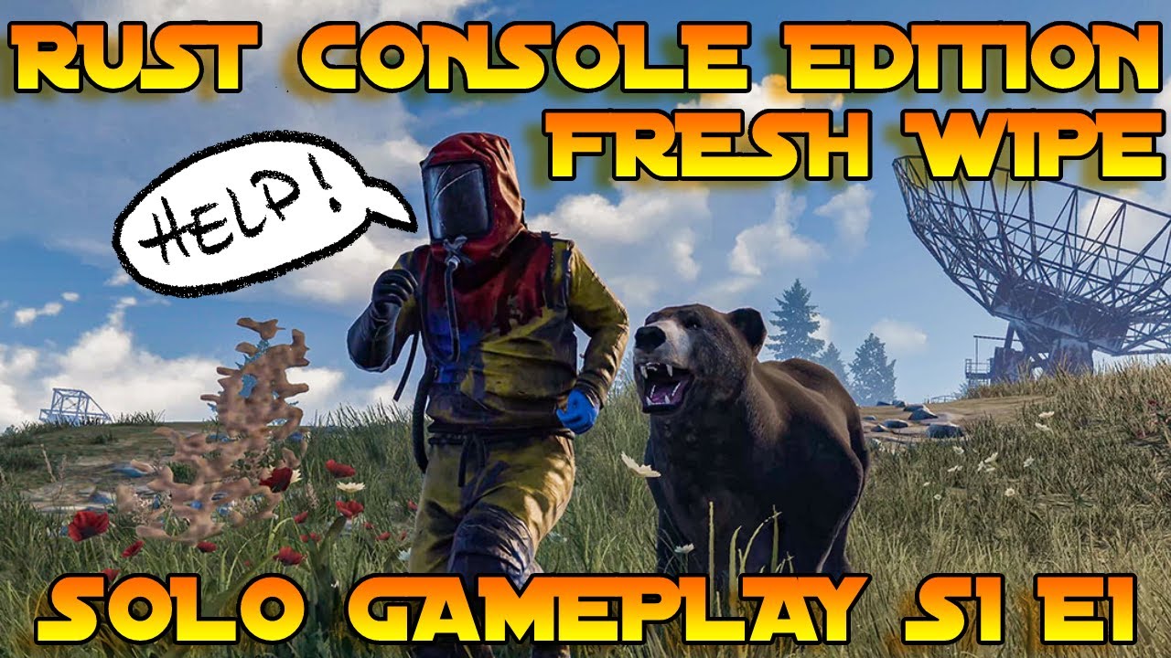 Rust Console Edition | Beta - Fresh Wipe Solo Gameplay S1 E2 - YouTube