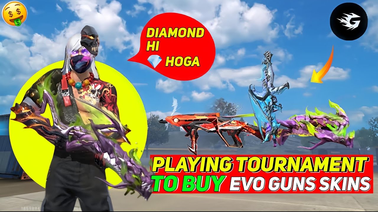 Playing Tournament To BUY EVO GUNS SKINS 🤑 | Trying To Max Evo Guns ...