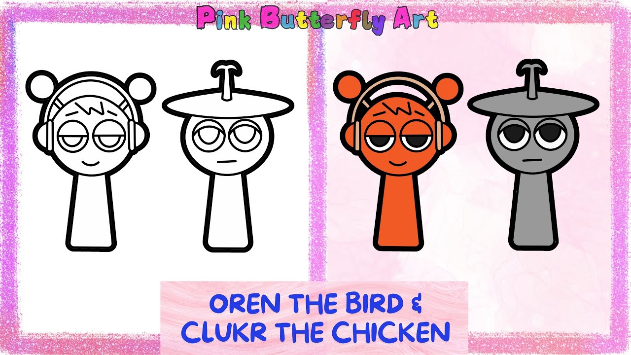 Oren and Clukr Drawing and Coloring Animations for Kids # ...