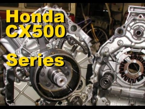 CX500 V twin 4 Stroke Series - Part 3 Removing the cylinder head - YouTube
