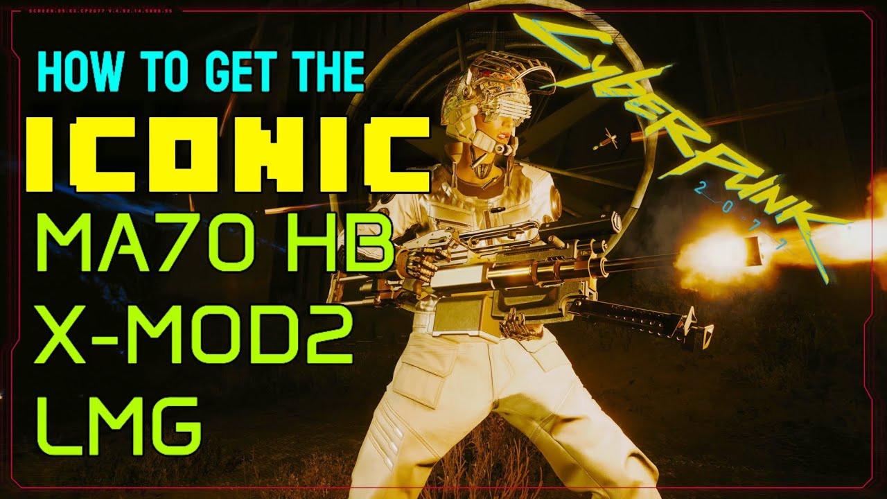 How To Get The Iconic MA70 HB X-MOD2 | Phantom Liberty Expansion - YouTube