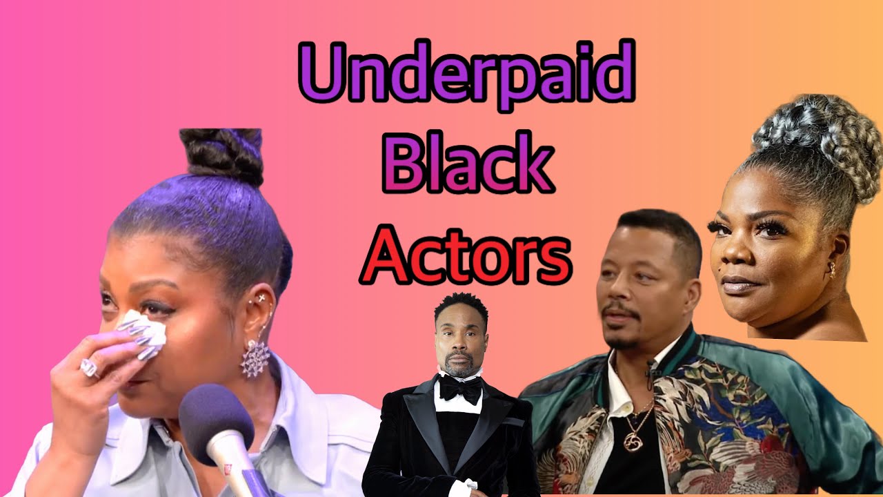 Taraji P. Henson and Other Underpaid Black Actors - YouTube