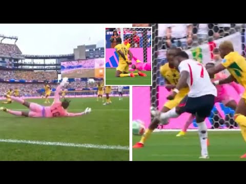 Bukayo Saka Nearly Changes the Game With Brilliant Strike for England