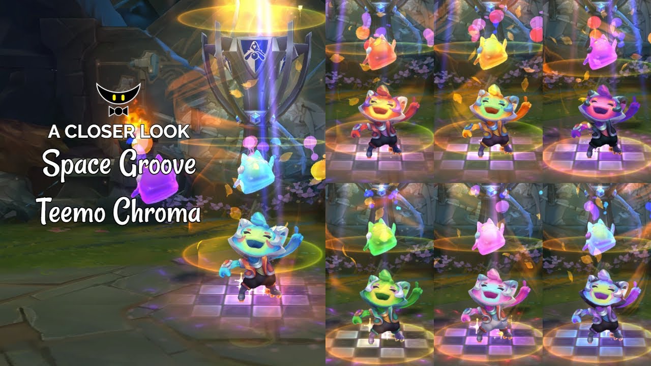 Space Groove Teemo Chroma - YouTube
