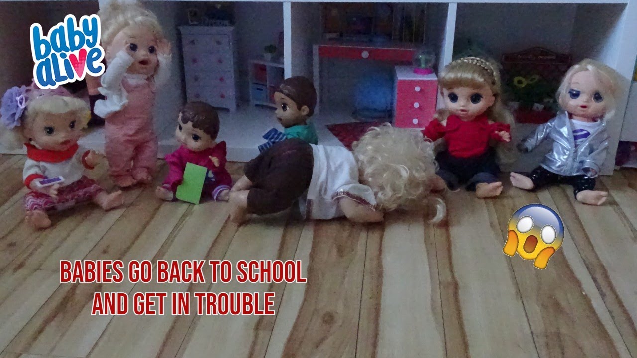 THEY GOT IN TROUBLE AT SCHOOL! Babies go back to school after sping ...