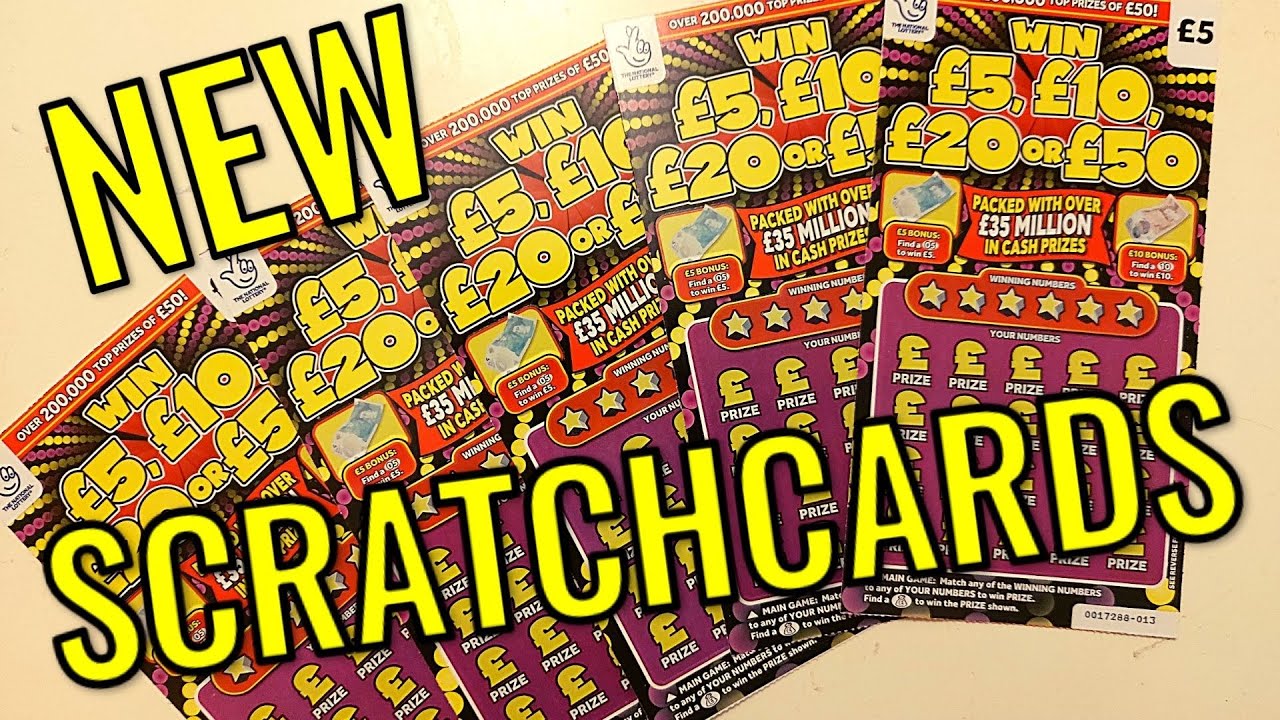 NEW SCRATCHCARDS Win £5, £10, £20 or £50 💰🤑💰 - YouTube