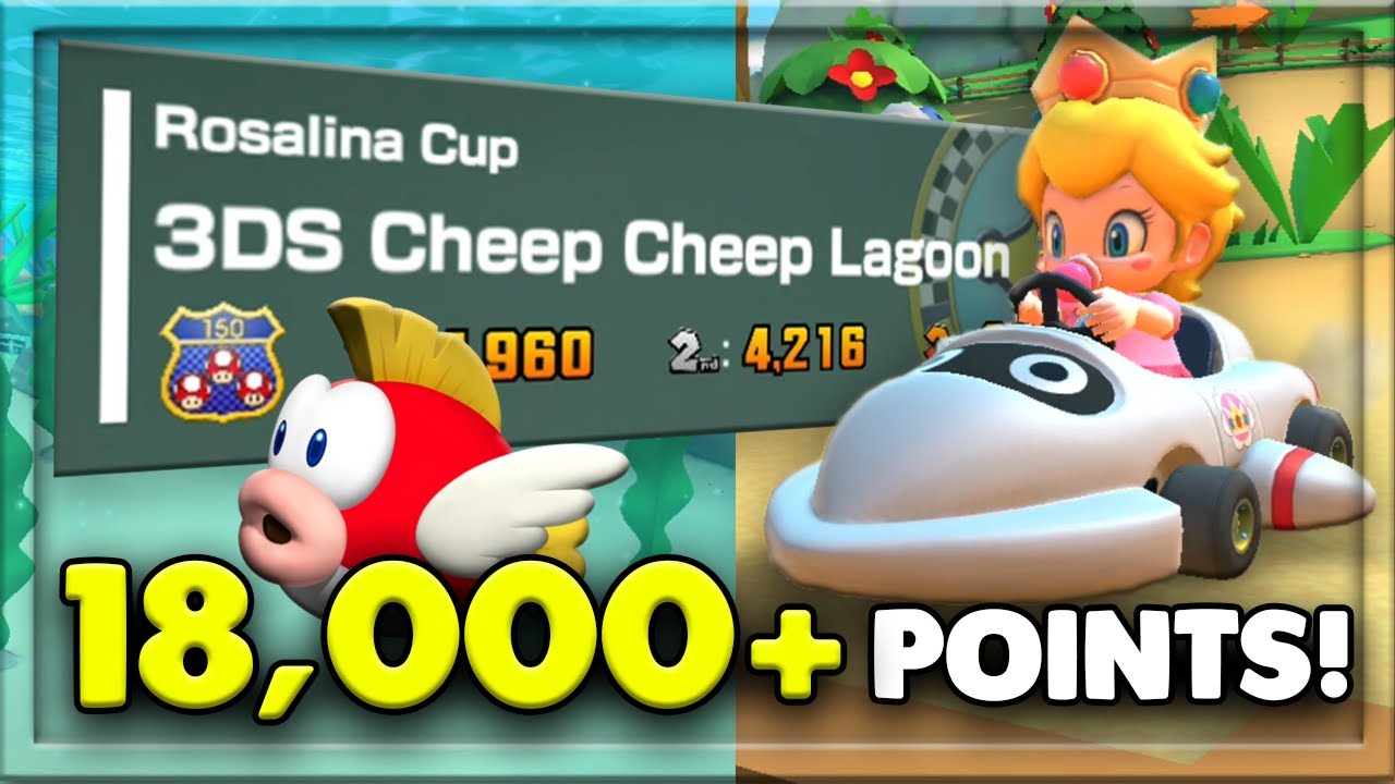 HOW TO MAINTAIN COMBO ON CHEEP CHEEP LAGOON! - MARINE TOUR - MARIO KART ...