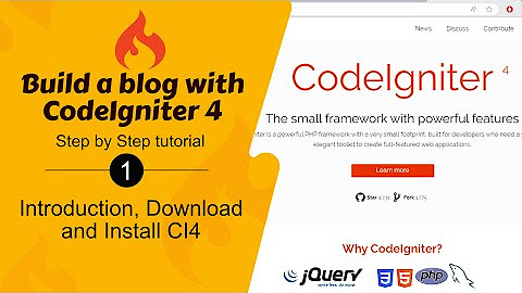 Build a blog with Codeigniter 4 - Step by Step - YouTube