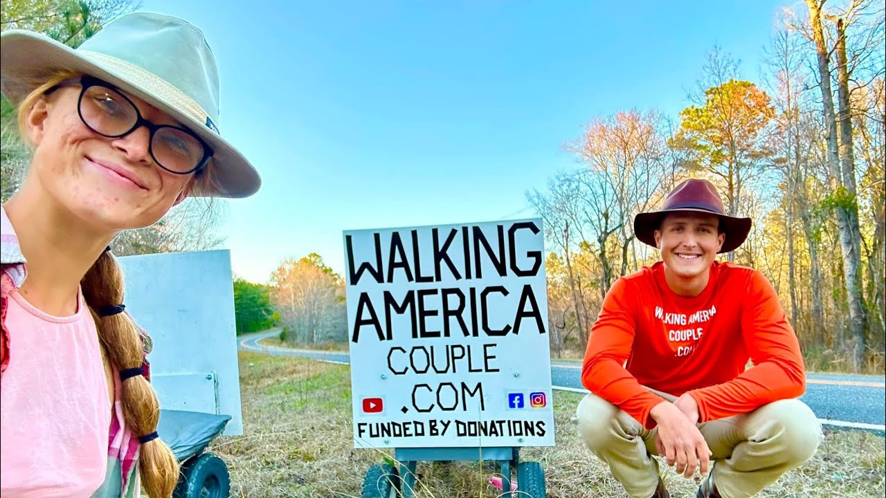 A Day in the Life on Our Walk Across America - YouTube