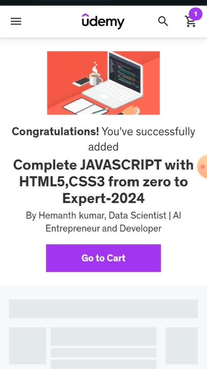 Free Courses for Udemy users|Free Course|Complete JavaScript with HTML5 ,CSS3 from zero to ...