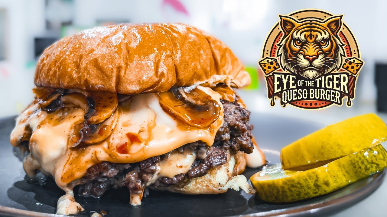 The Eye of the Tiger Queso Burger - A Culinary Fight Against Hunger ...