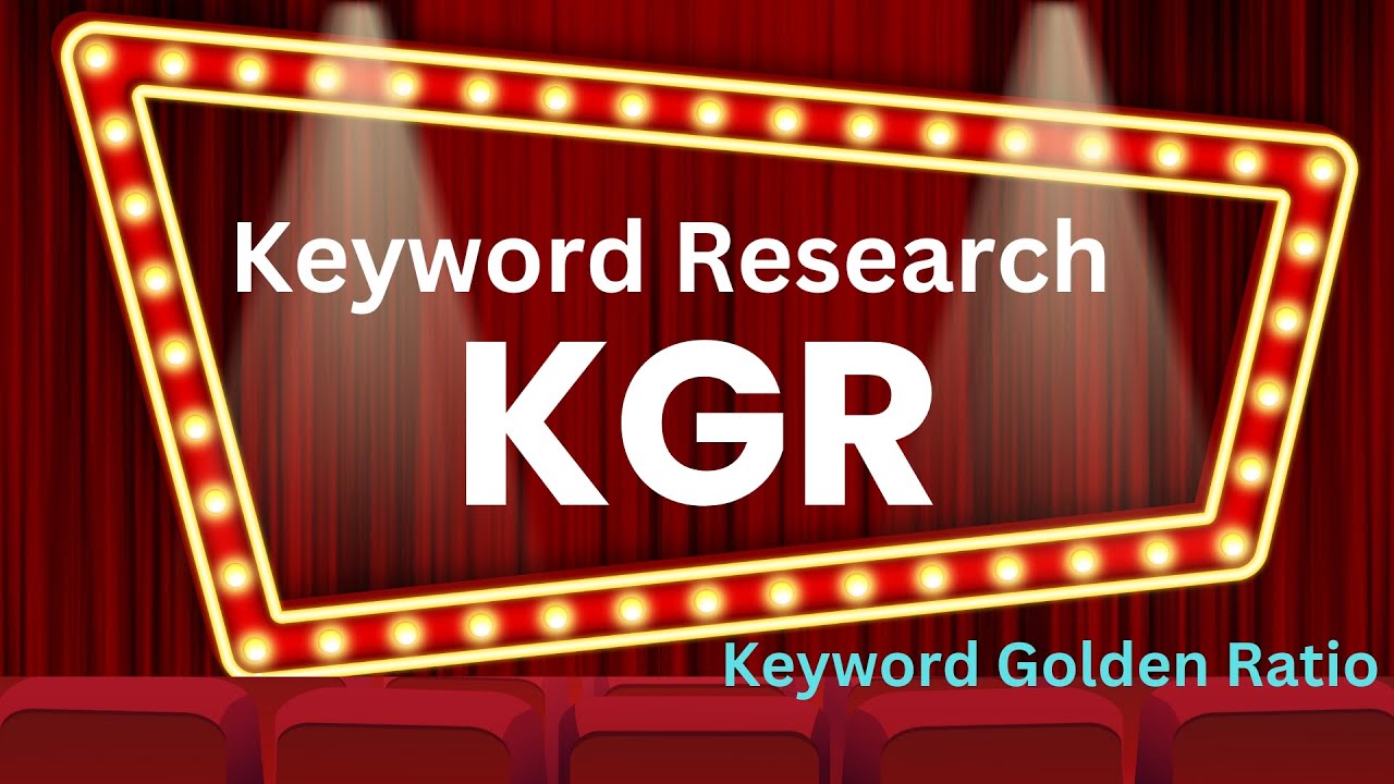 Expert Keyword Golden Ratio (KGR) Analysis for Fast Ranking - Tech IT ...