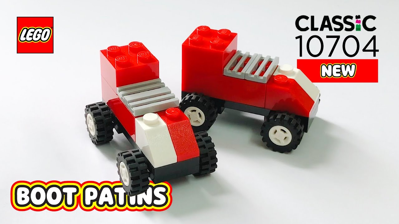 LEGO Boot Patins Building Instructions — LEGO Classic 10704 - YouTube
