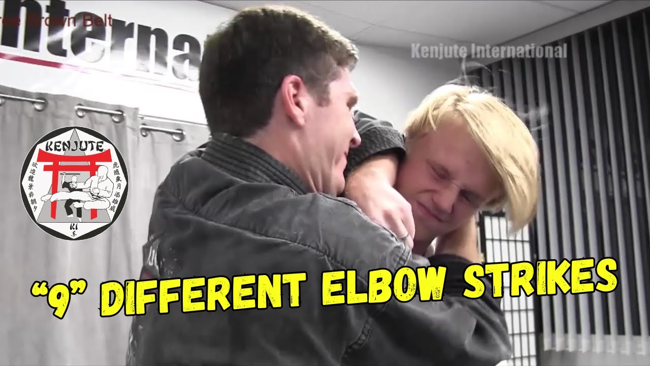 9 Different Types Of Elbow Strikes For Self-Defences (Kenjute - Joe ...
