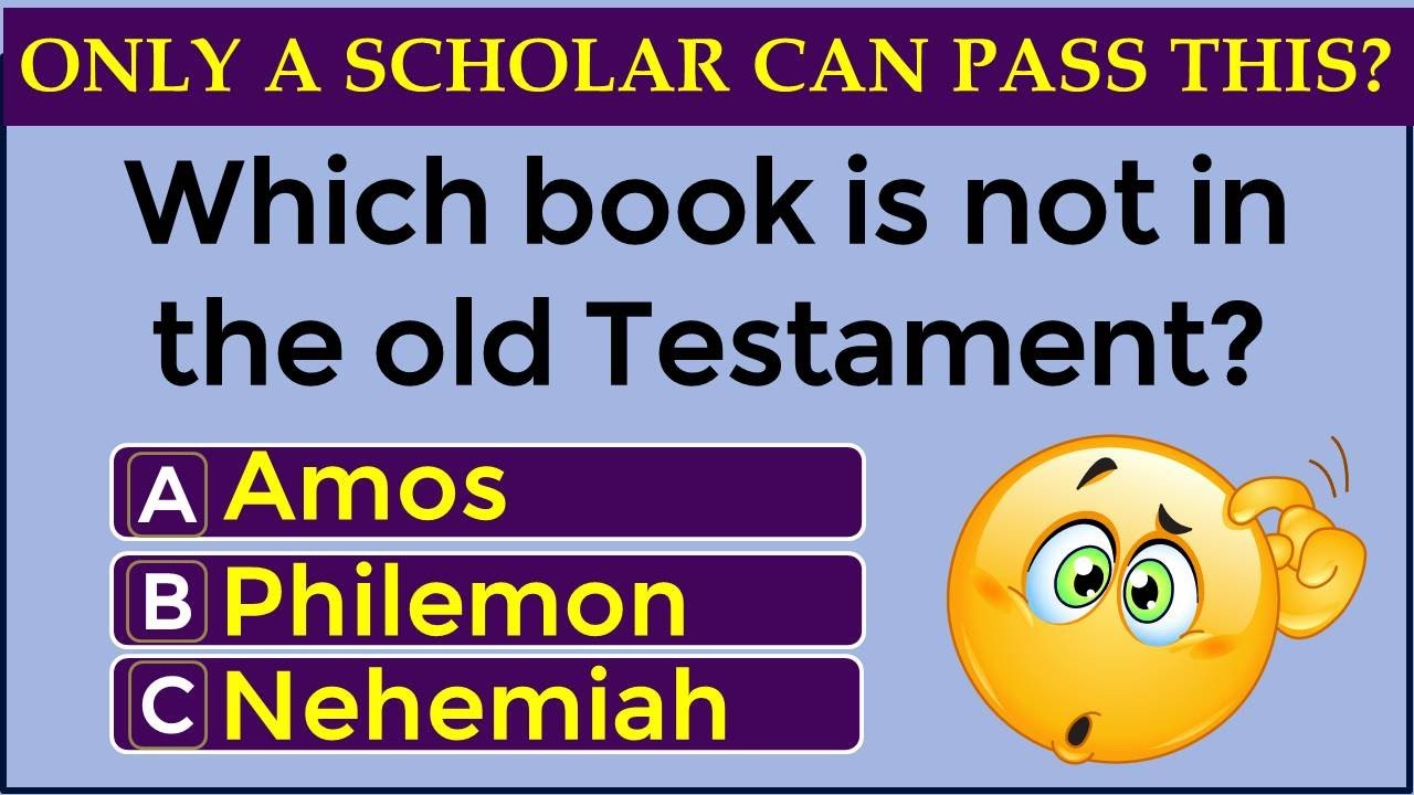 BIBLE QUIZ: 18 COMPILED QUESTIONS TO TEST YOUR BIBLE KNOWLEDGE. CAN YOU ...