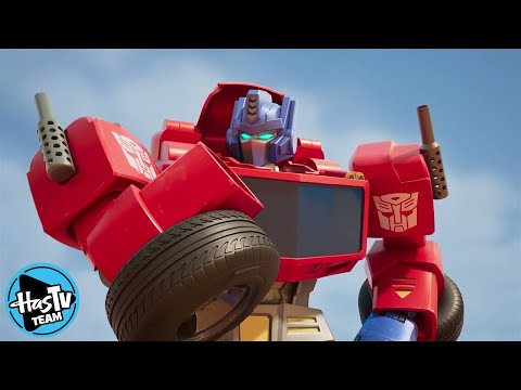 NEW Transformers: CYBERWORLD | E01 |  Optimus Prime Crash Lands 🔵 HasTV Team