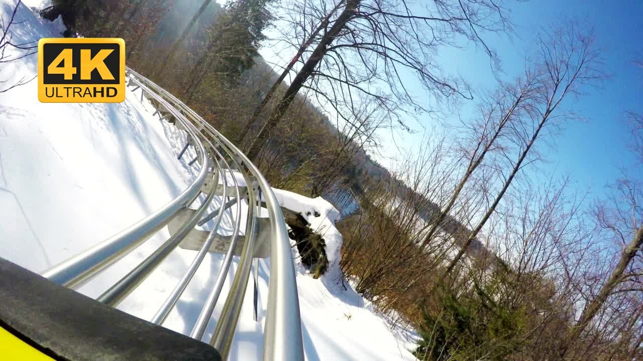 HD│ 4K 60fps │Free Video Background Loops │ roller coaster │Motion ...