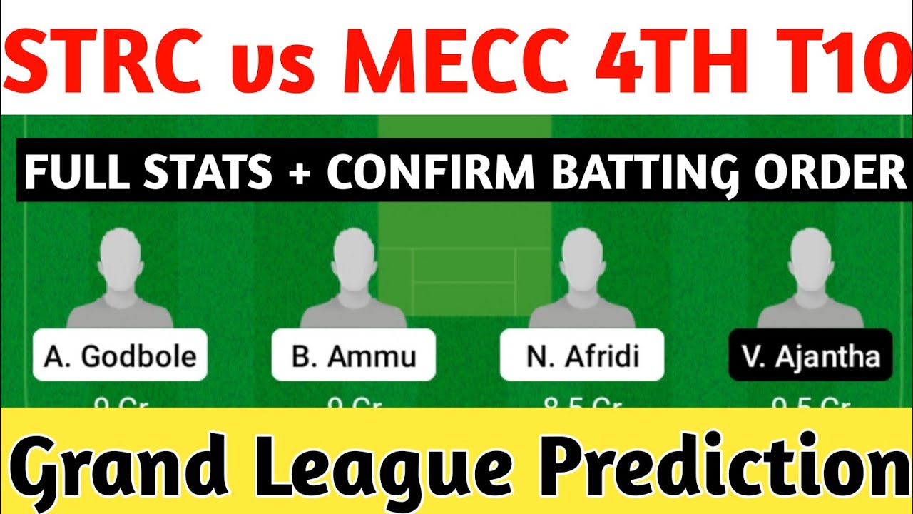 STRC vs MECC - YouTube