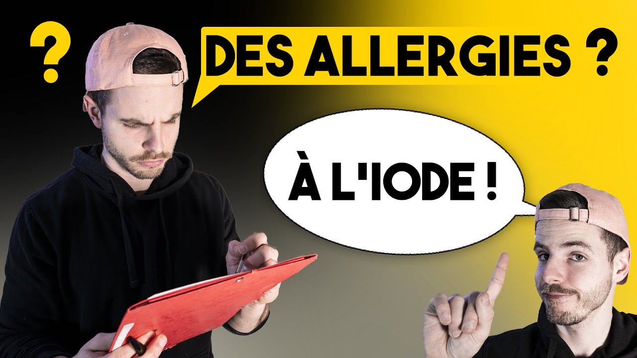 L'allergie à l'iode n'existe pas ! - YouTube