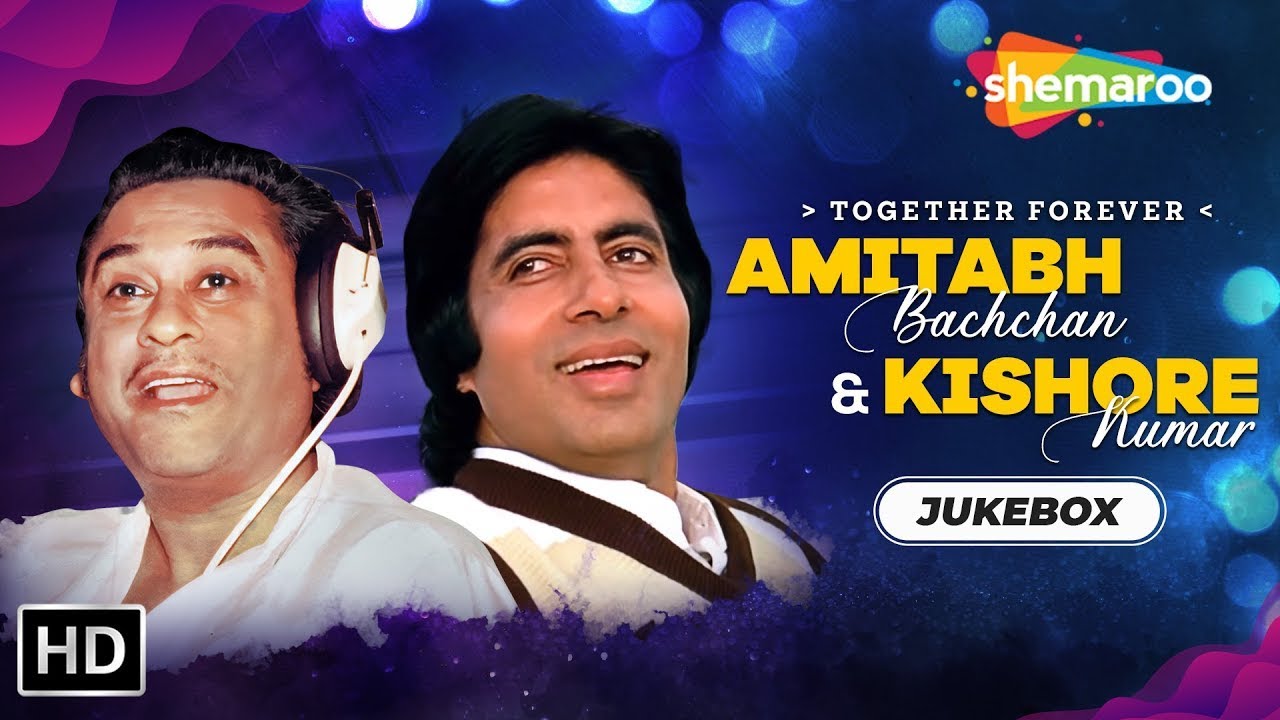 Best of Kishore Kumar & Amitabh Bachchan | Superhit Hindi Songs | Non ...