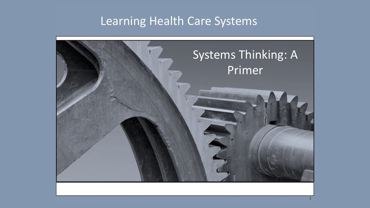 What you need to know about a Learning Health Care System. - YouTube