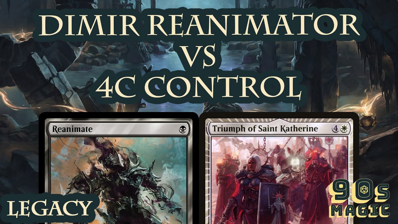 Dimir Reanimator vs 4c Control [Legacy $2000 Round 6] - YouTube