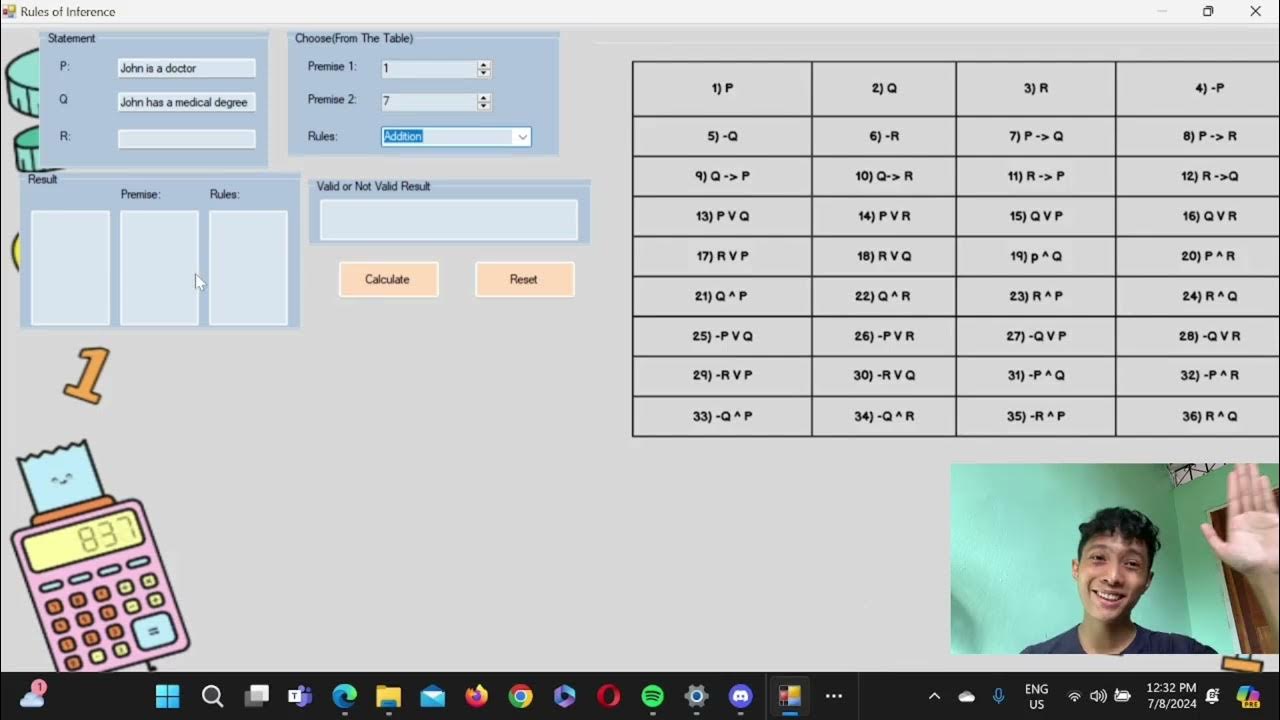 CSC510 - GROUP PROJECT (RULES OF INFERENCE) - YouTube