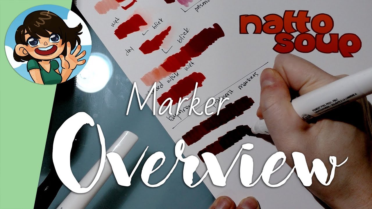 Matte Photo Paper Marker Swatching - YouTube