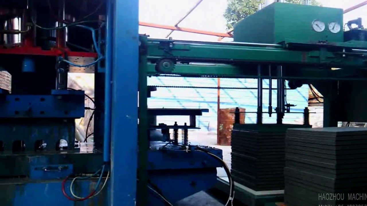 stacker machine, tile stacking machine - YouTube