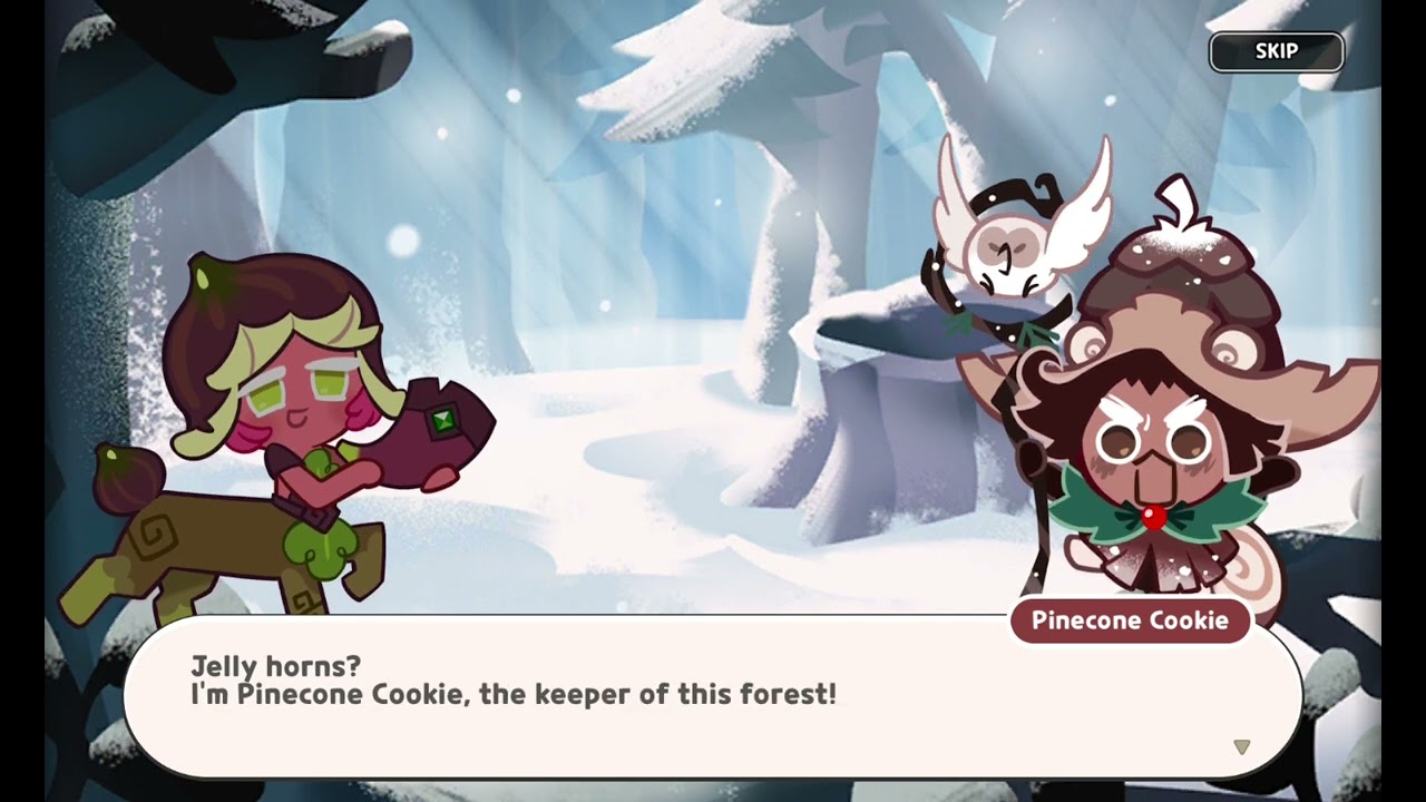 pinecone cookie story cookie run kingdom - YouTube