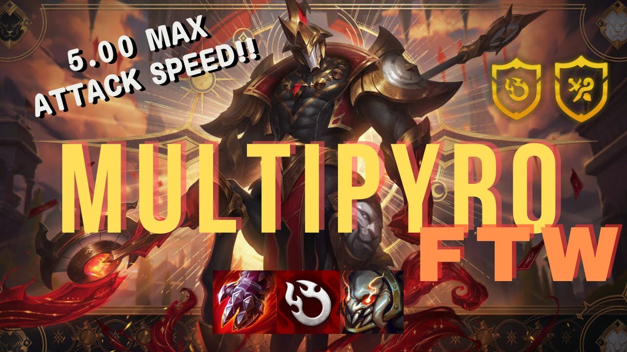 Multistriker and Pyro FTW in TFT SET 12! - RANKED | TFT Patch 14.16 ...