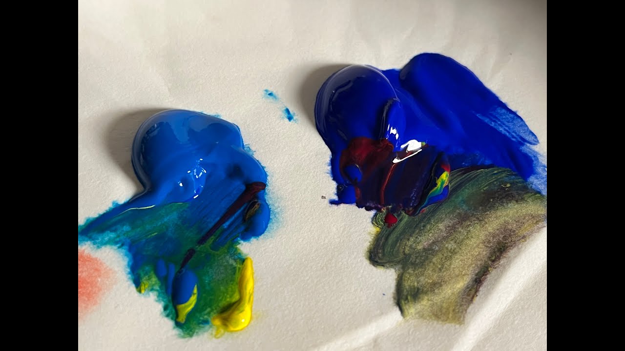 Setting up a warm and cool palette - YouTube