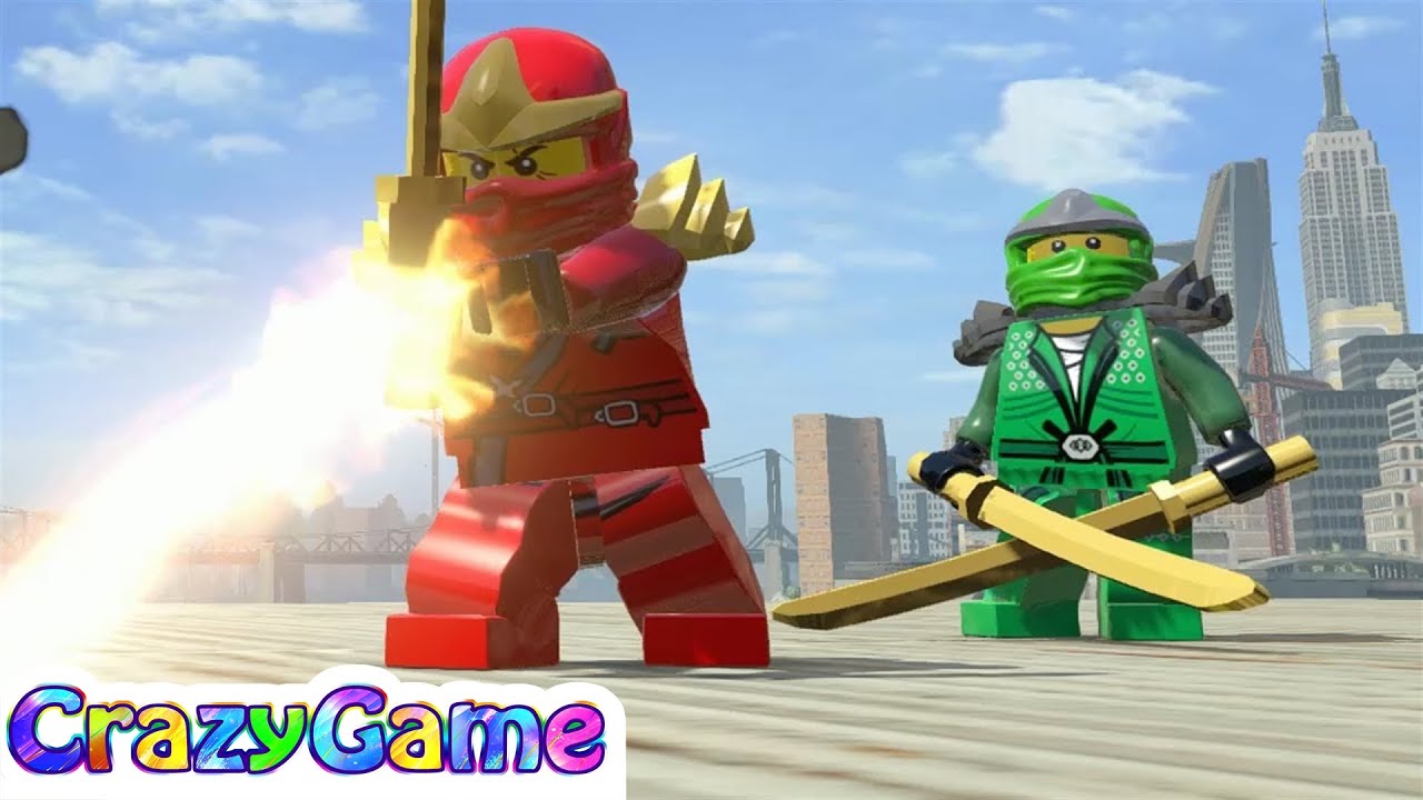 All Lego Ninjago Characters (MOD) Free Roam in Lego Marvel Super Heroes ...