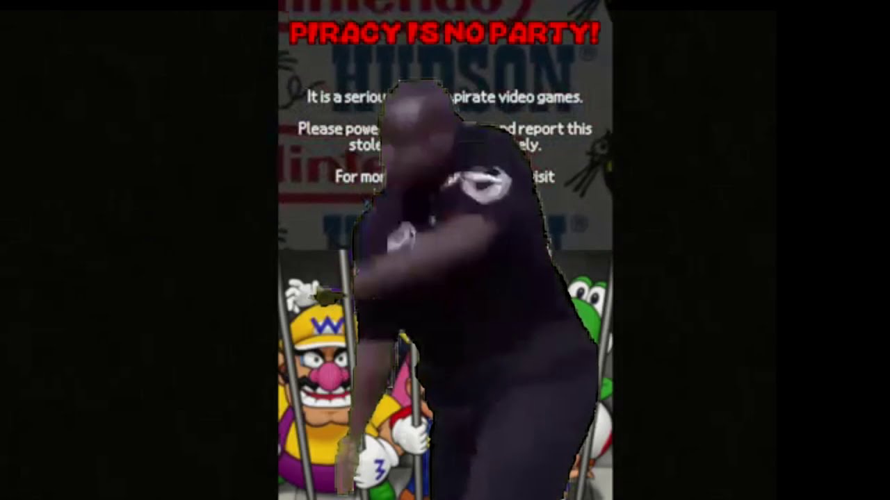 Security Guard Vibes To Mario Party DS Anti-Piracy Screen - YouTube