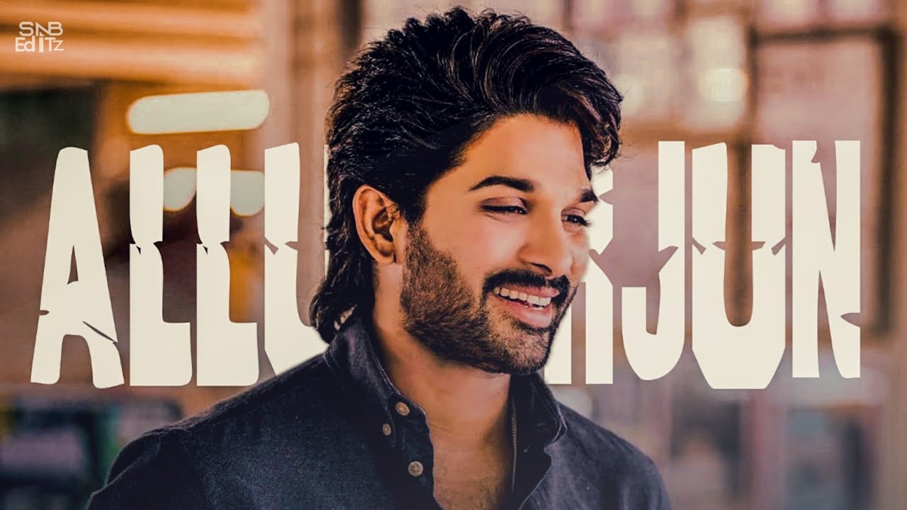 Allu Arjun 🥸 - Dj | SNB-EDITz - YouTube