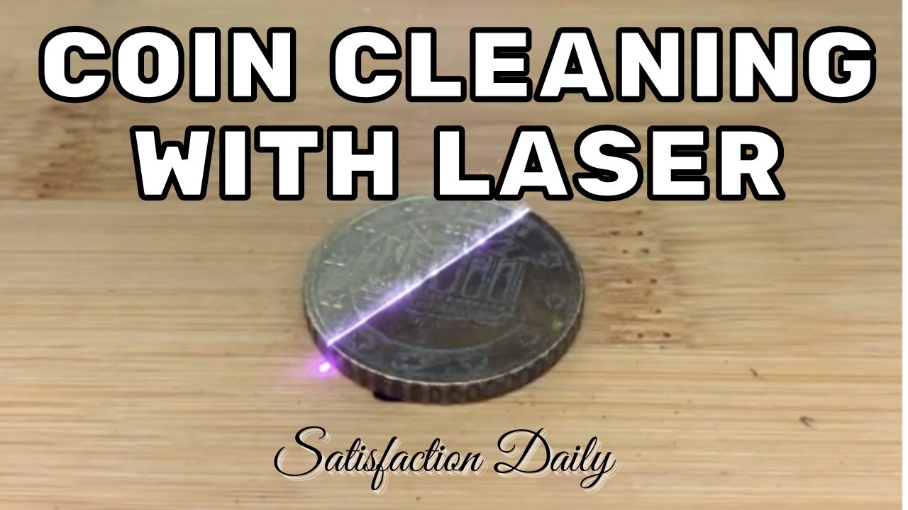 Coin Rust Removal with Laser | Laser Rust Removal | Oddly Satisfying ...